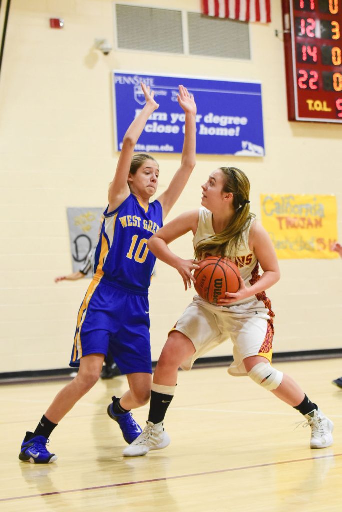 Lady Trojans take it to West Greene - Herald-Standard